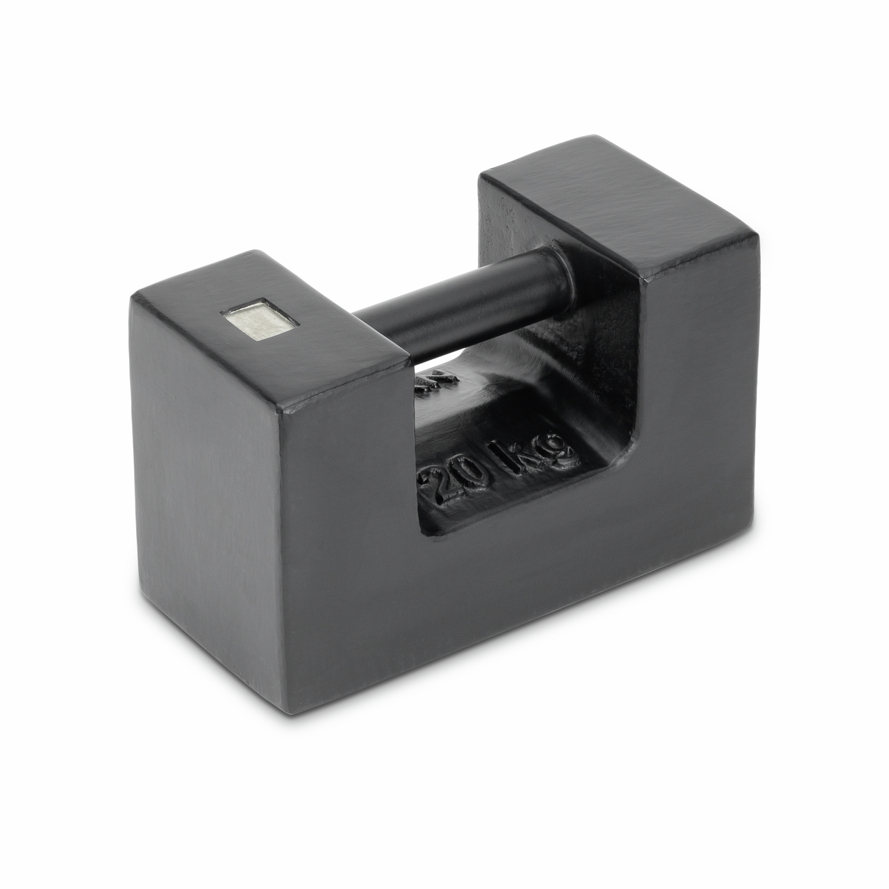 Preskusna utež KERN & Sohn 366-78, OIML razred M3, nazivna vrednost 20 kg, Block Eco, barvana litina